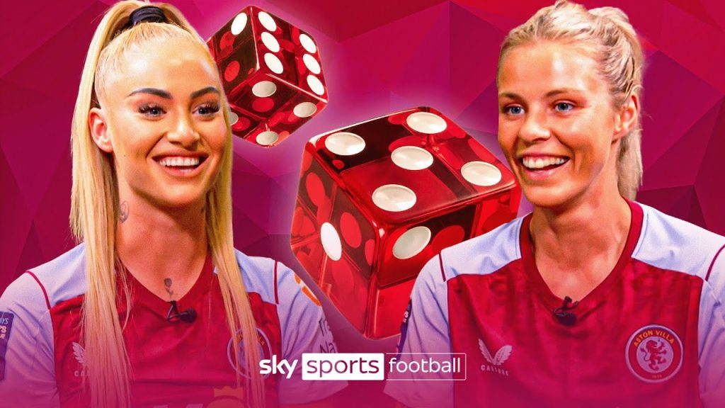 Dinner with David Beckham? 😅 | Alisha Lehmann and Rachel Daly | Roll ...